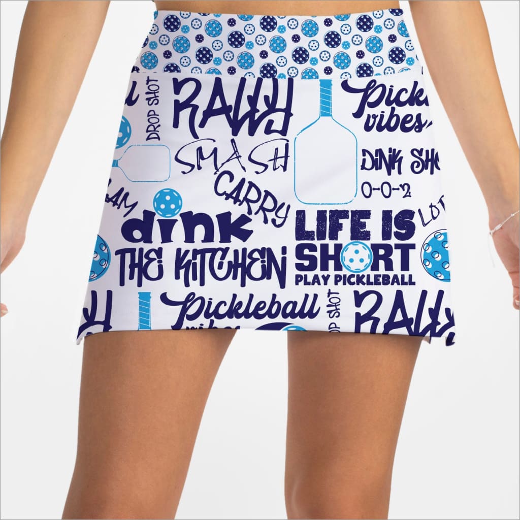 Pickleball Slam Blue Skorts for Women – Skort Obsession